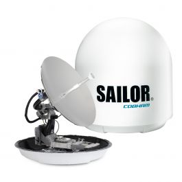 Cobham SAILOR 600 XTR GX-R2 9.0 Watt Marine Satellite Internet System for Inmarsat GX (407560D ...